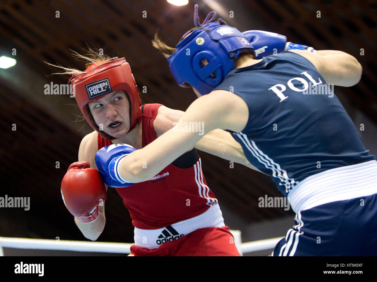November 22, 2016: Wales's Eccles Rosie (RED) during the EUBC European ...