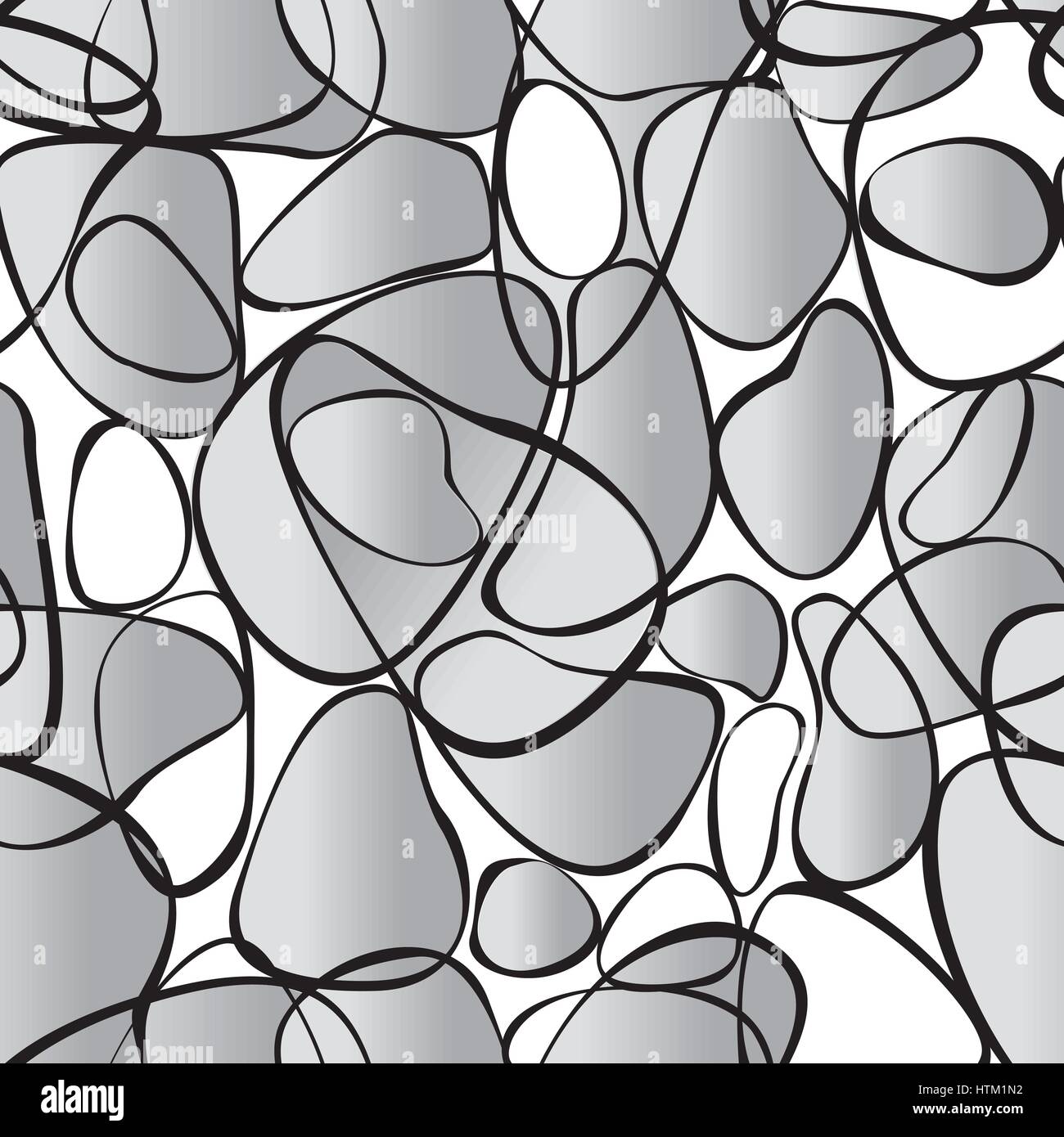 Abstract swirl line seamless pattern. Chaotic flow bubble motion ... Abstract swirl line seamless pattern. Chaotic flow bubble motion ...