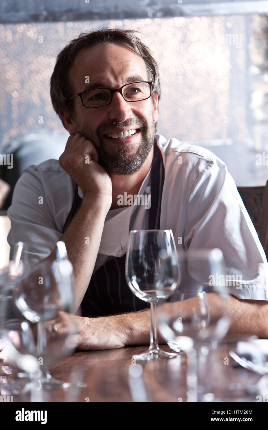 Abergavenny; The Hardiwck; UK. Stephen Terry; Wales; celebrity Chef and ...