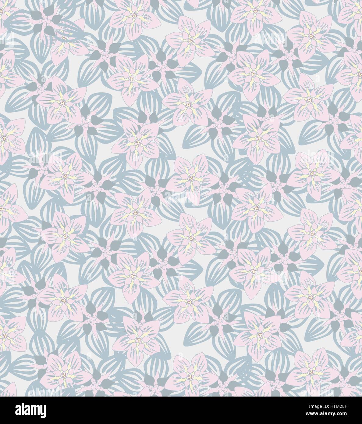 Floral seamless pattern. Flower background. Flourish garden texture ...