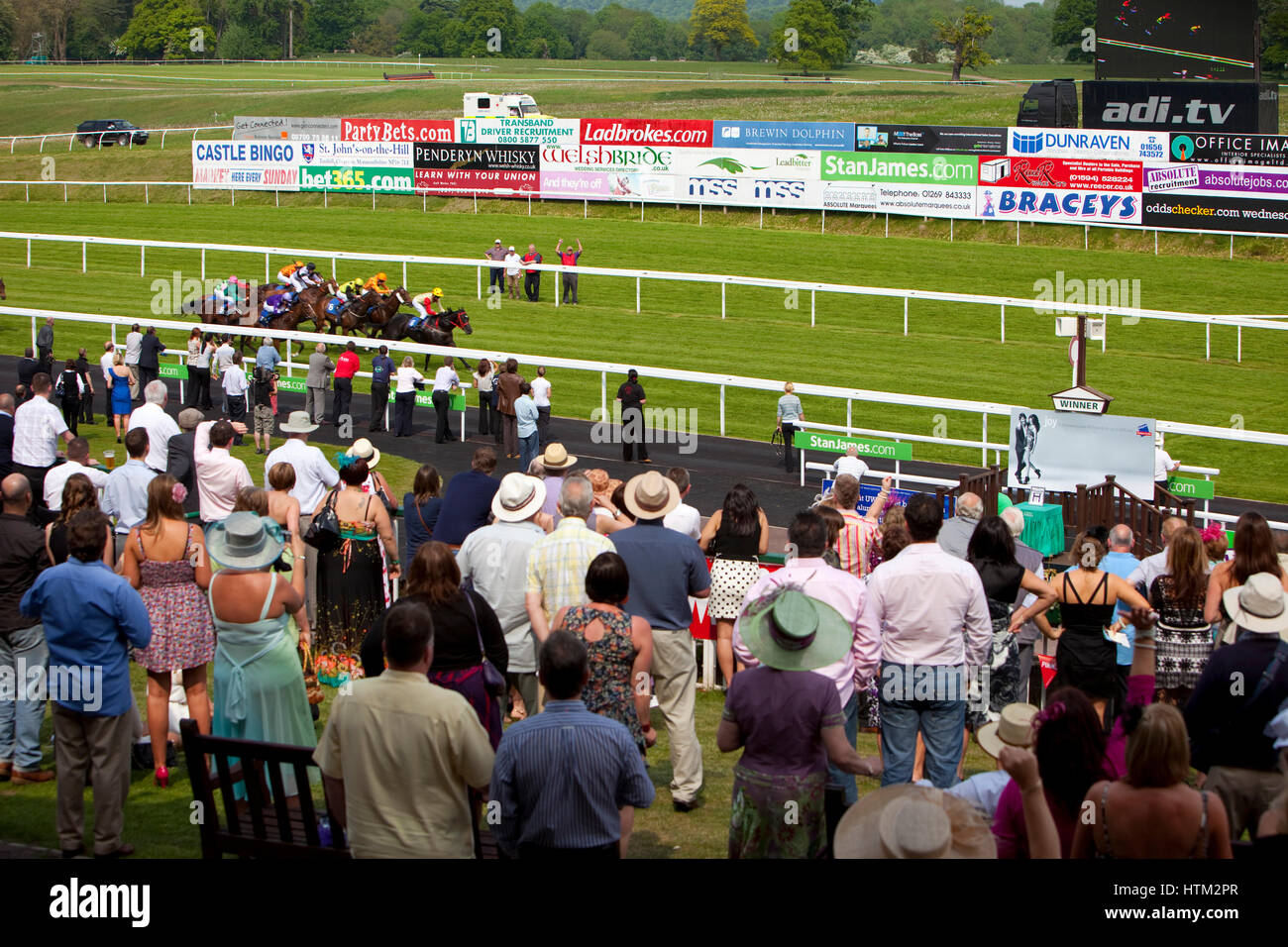 Chepstow racecourse hi-res stock photography and images - Alamy