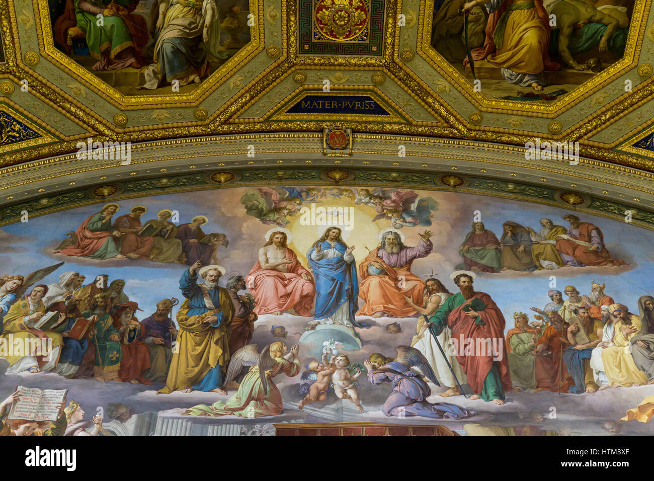 Room of the Immaculate Conception in The Vatican Museum, Francesco ...