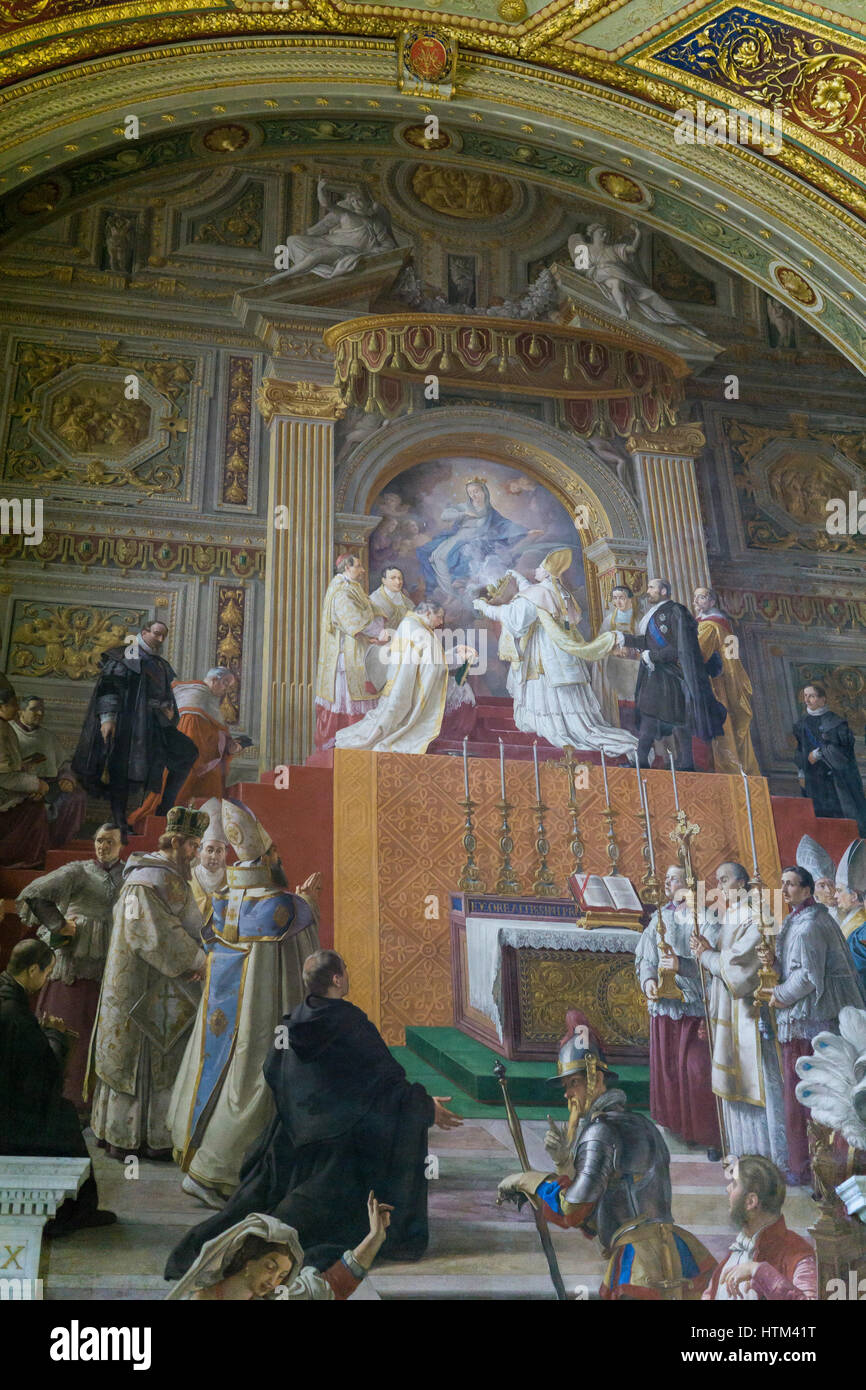 Room of the Immaculate Conception in The Vatican Museum, Francesco ...