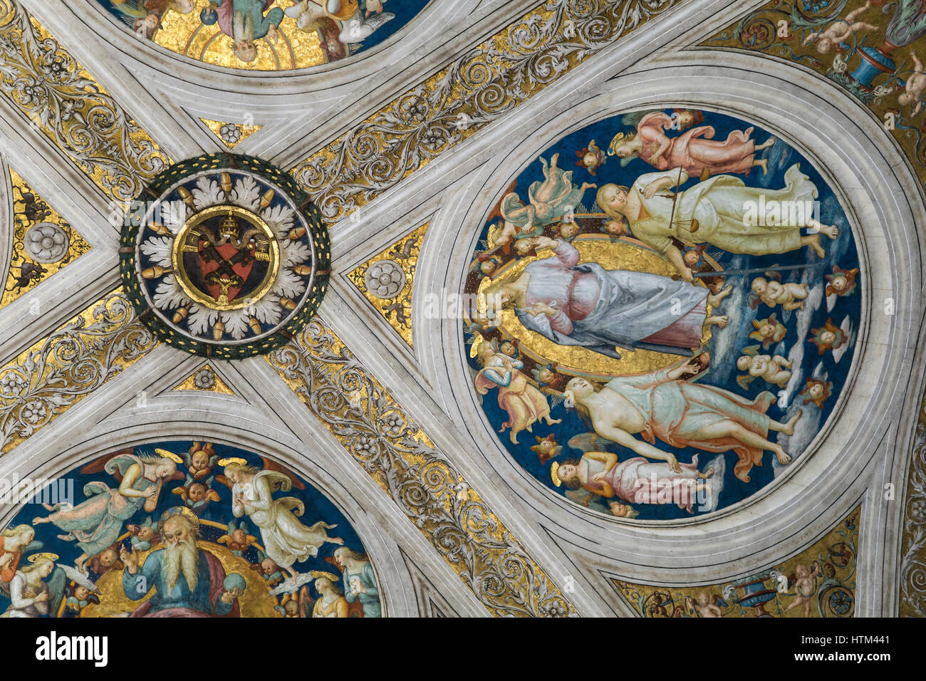 Raphael's Rooms(1508-1524) in The Vatican Museum, Raphael(!483-1520 ...