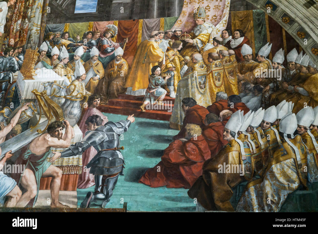 Raphael's Rooms(1508-1524) in The Vatican Museum, Raphael(!483-1520 ...