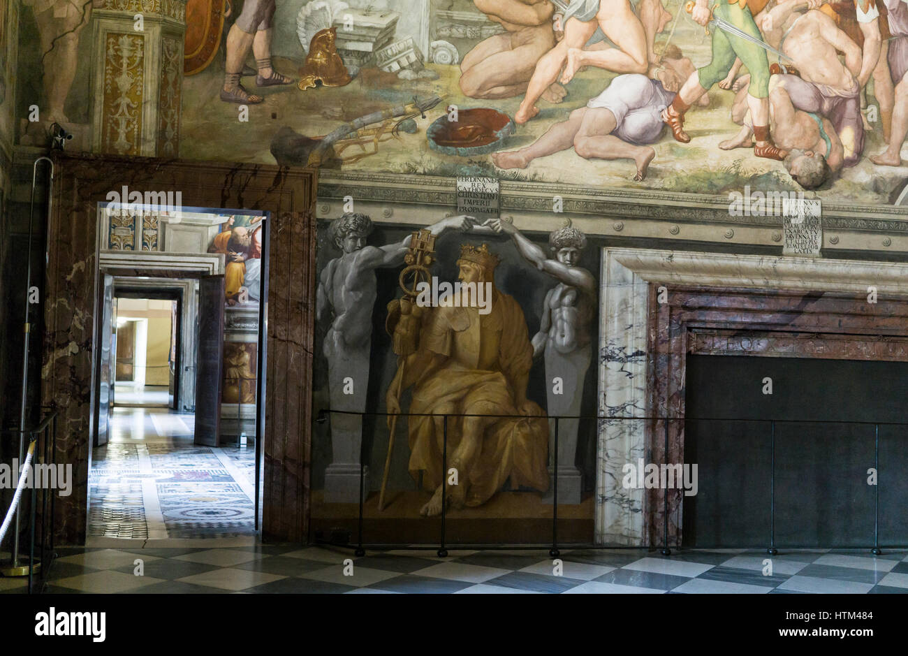 Raphael's Rooms(1508-1524) in The Vatican Museum, Raphael(!483-1520 ...
