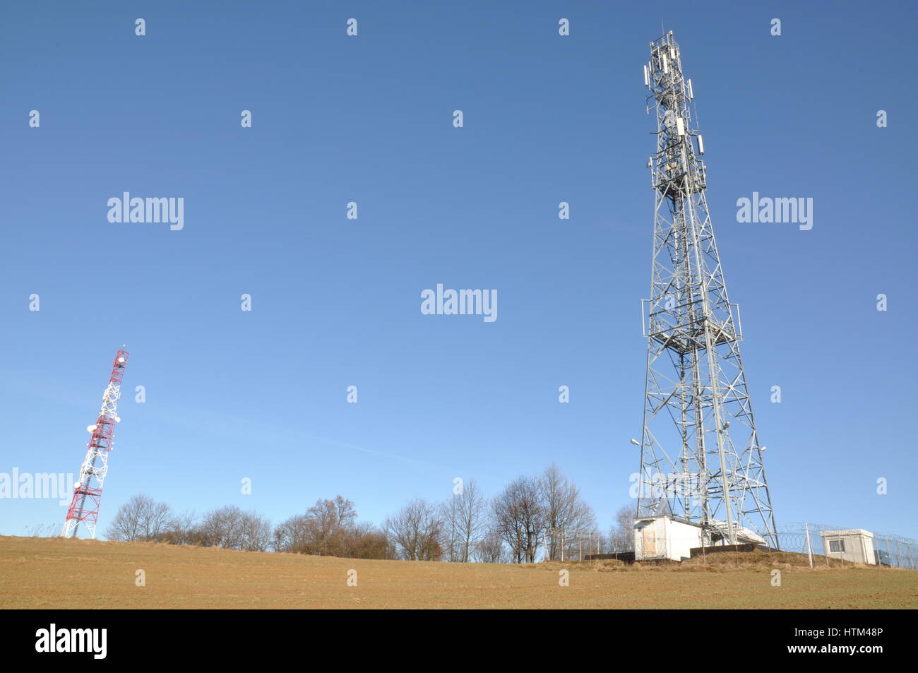 Telephone radio tower hi-res stock photography and images - Alamy