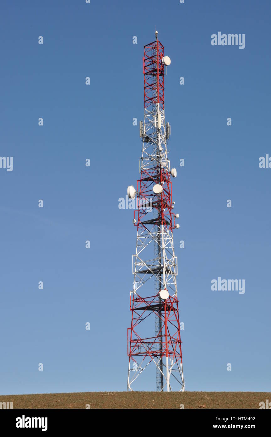 Telephone radio tower hi-res stock photography and images - Alamy