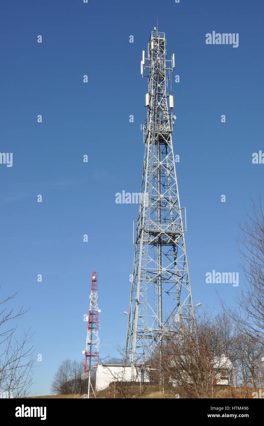 Telephone radio tower hi-res stock photography and images - Alamy