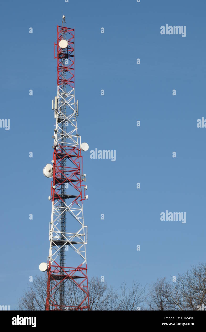 Mobile transmission tower hi-res stock photography and images - Alamy