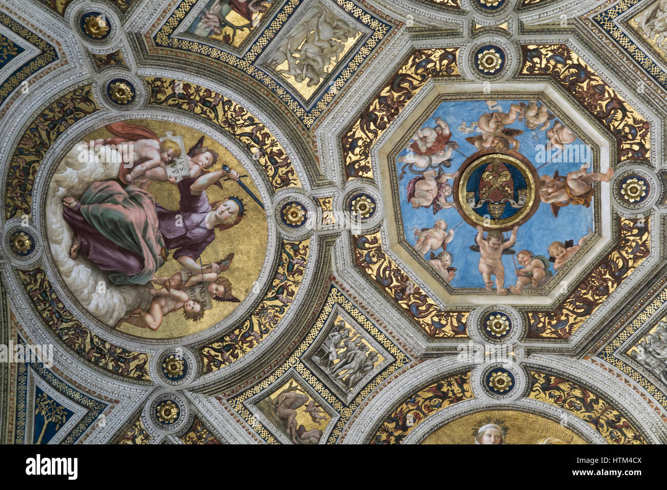Raphael's Rooms(1508-1524) in The Vatican Museum, Raphael(!483-1520 ...