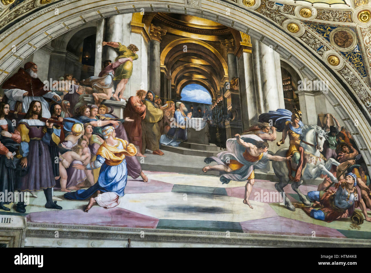 Raphael's Rooms(1508-1524) in The Vatican Museum, Raphael(!483-1520 ...