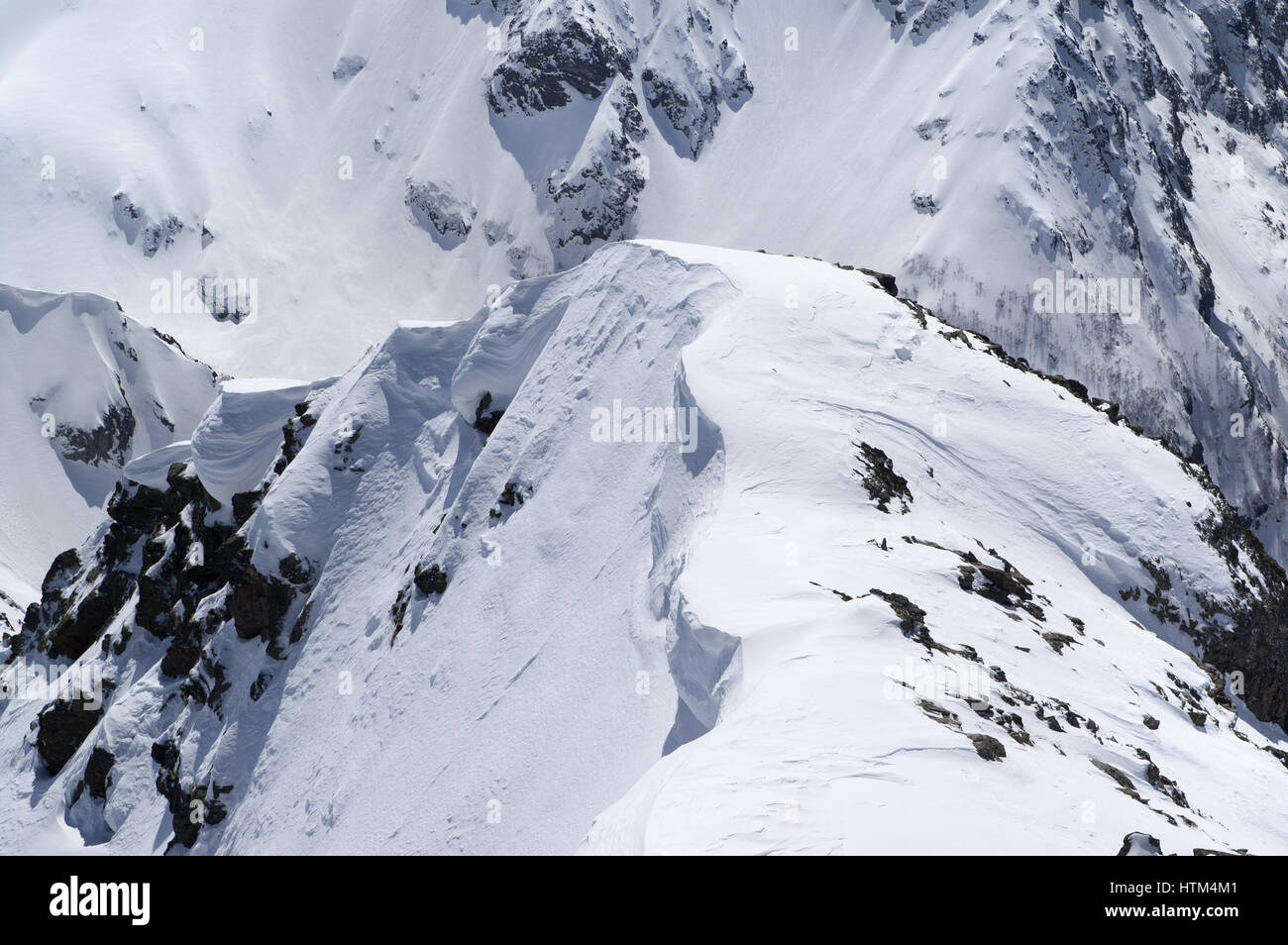 Snow cornice hi-res stock photography and images - Alamy