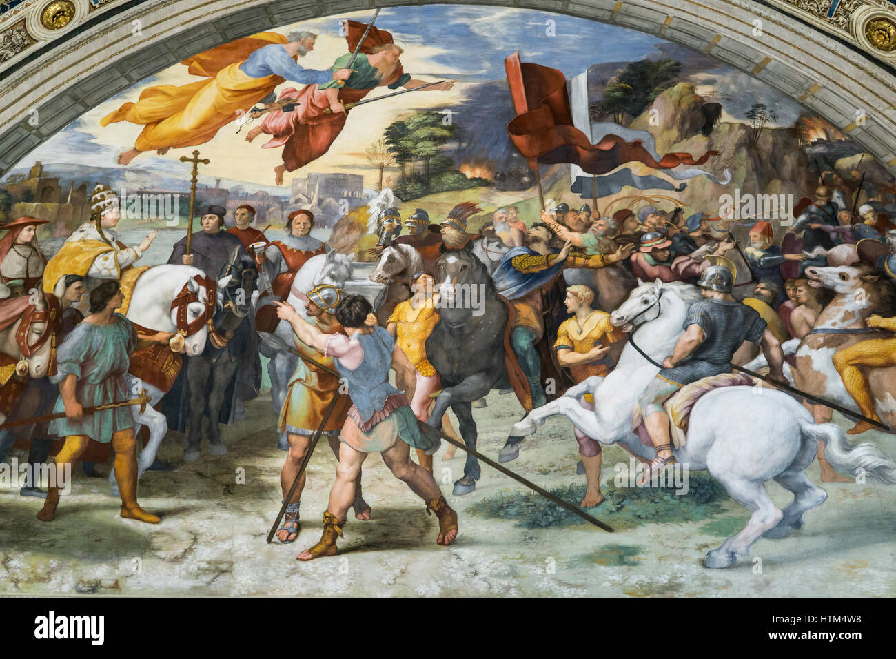 Raphael's Rooms(1508-1524) in The Vatican Museum, Raphael(!483-1520 ...