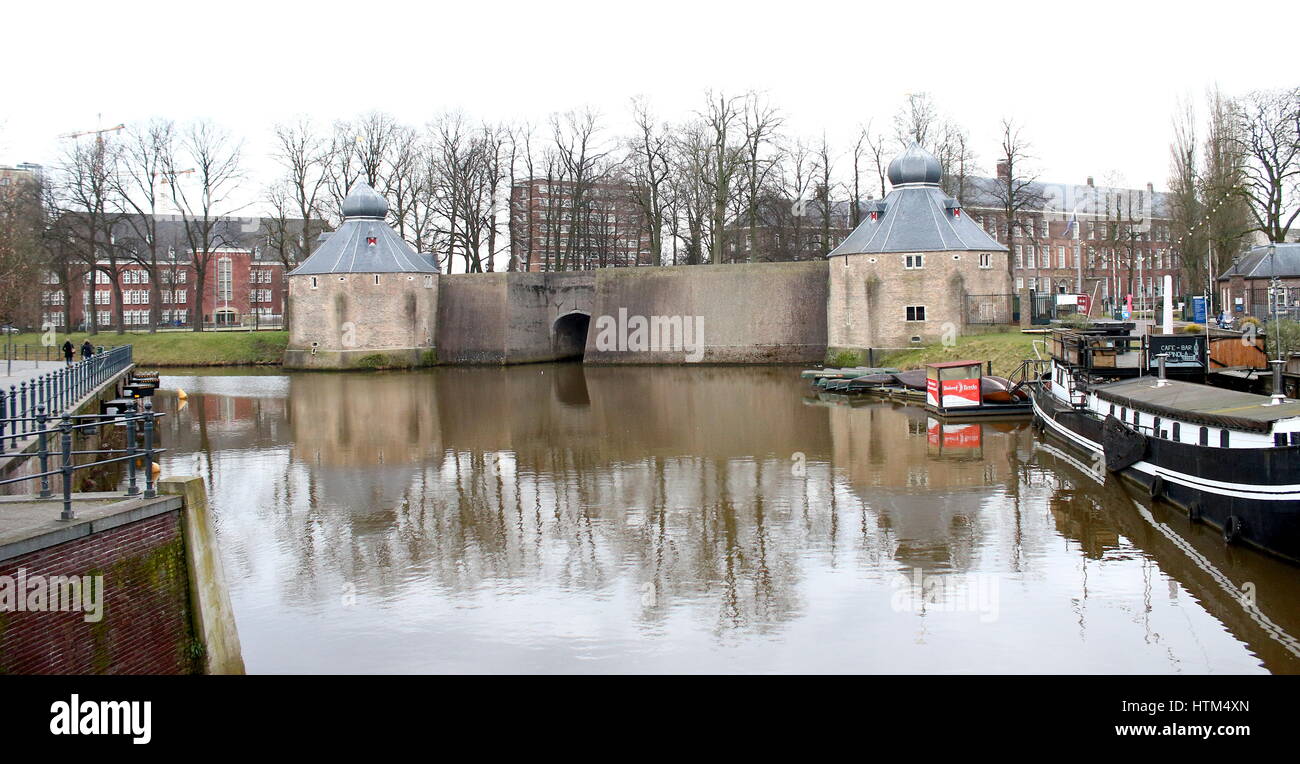 Spanjaardsgat (Spaniard's gate), a monumental 16th century water gate ...