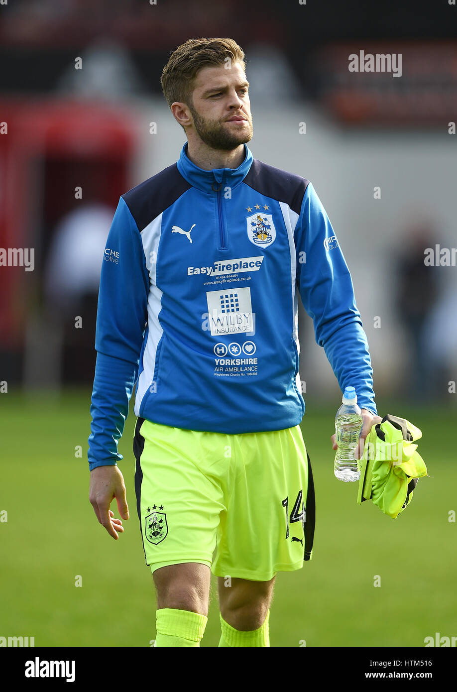 Huddersfield Town's Martin Cranie Stock Photo - Alamy