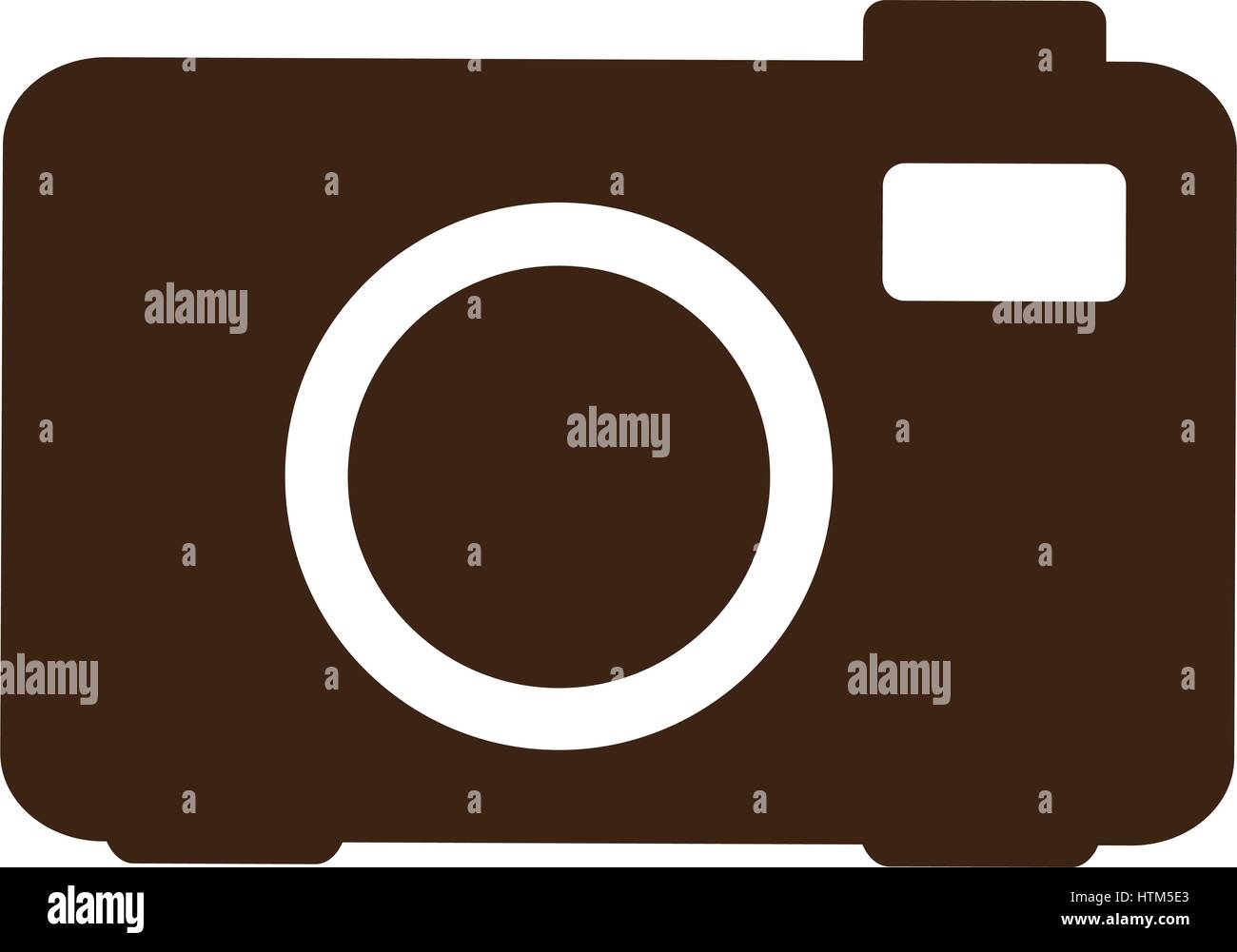 silhouette analog camera icon flat Stock Vector Image & Art - Alamy