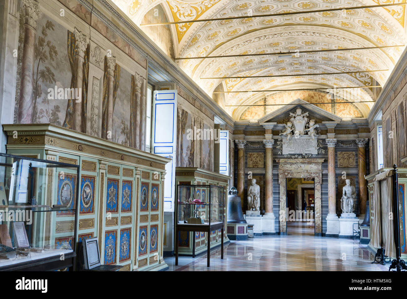 The Vatican Apostolic Library (1475).Vatican museum, Vatican city, Rome ...