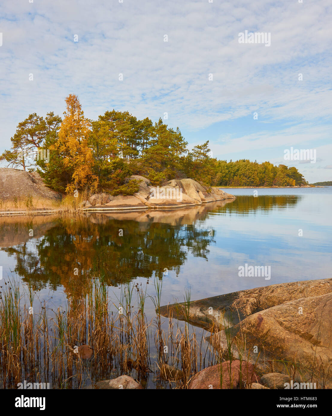 Coast of Finnhamn island, Stockholm archipelago, Sweden, Scandinavia ...