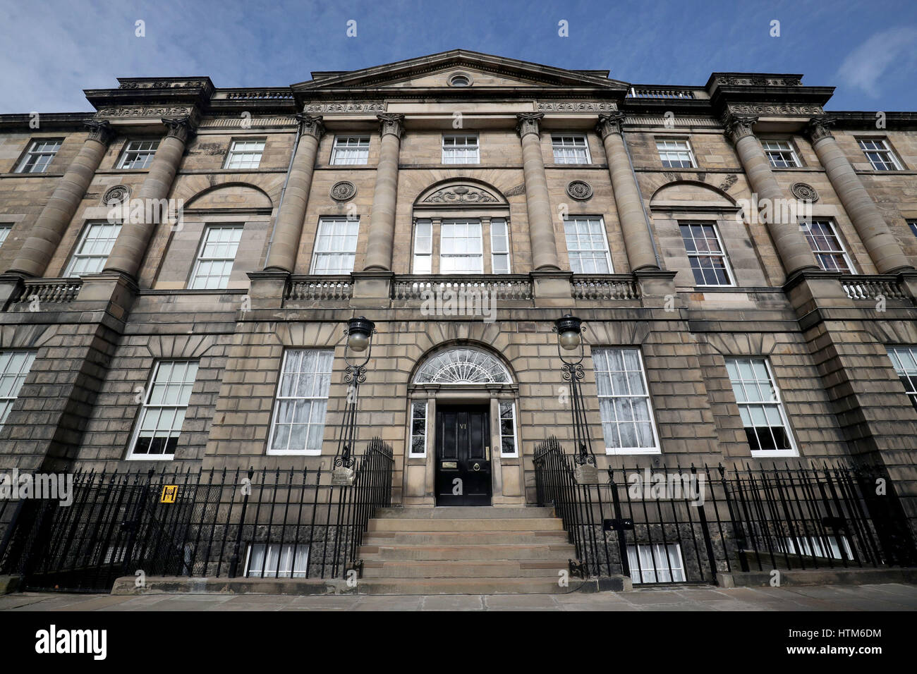 A general view of Bute House, the Official Residence of the First ...
