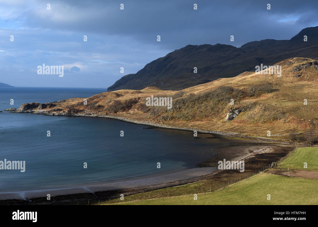 looking towards 'maclean's nose' ardnamurchan peninsula;scotland Stock ...