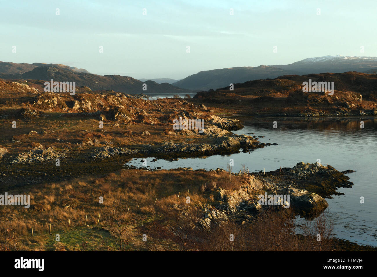 loch sunart;ardnamurchan peninsula;scotland Stock Photo - Alamy