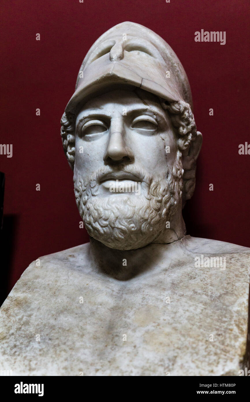 Bust of pericles hi-res stock photography and images - Alamy