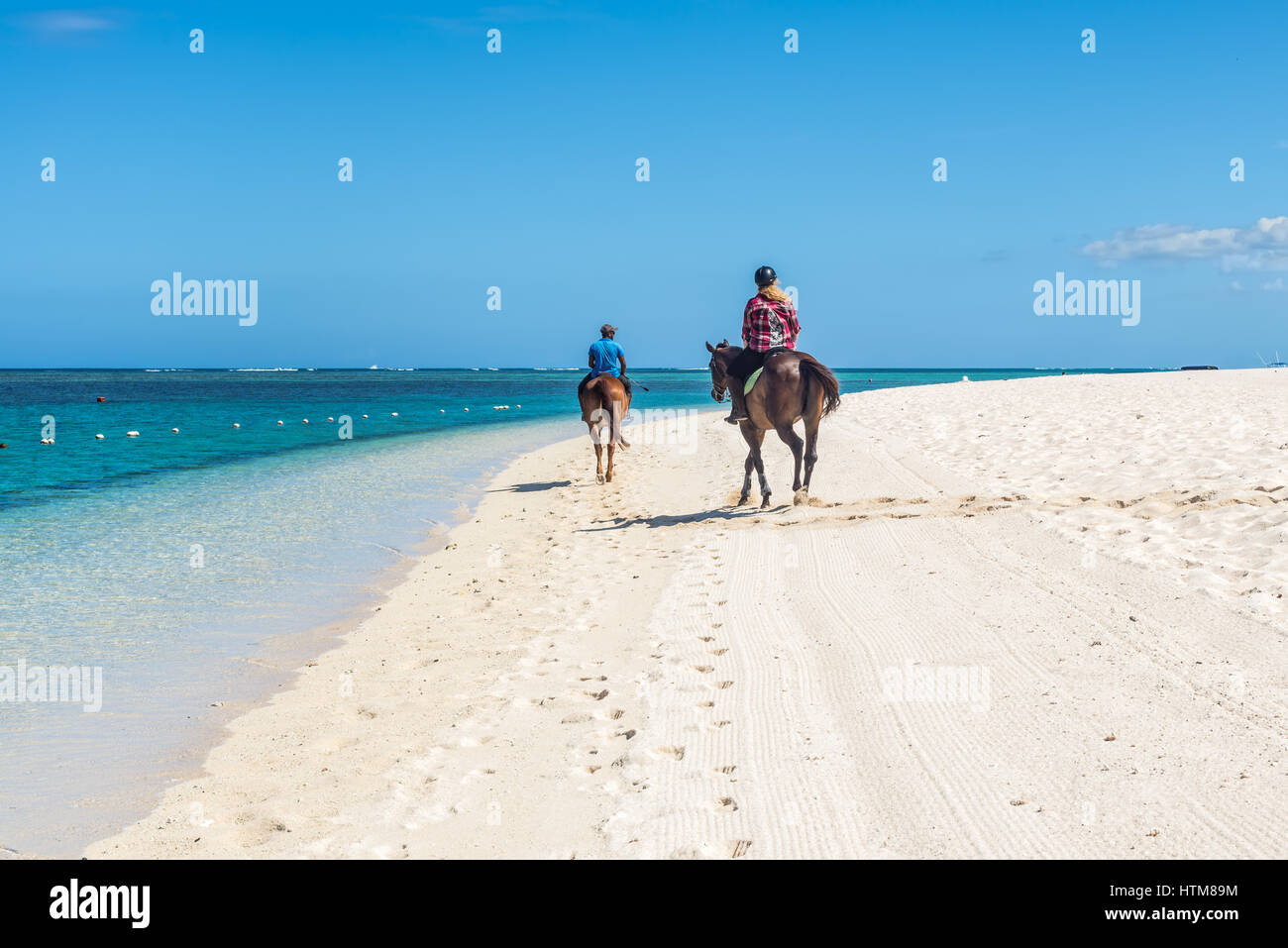 Mauritius horse riding hi-res stock photography and images - Alamy