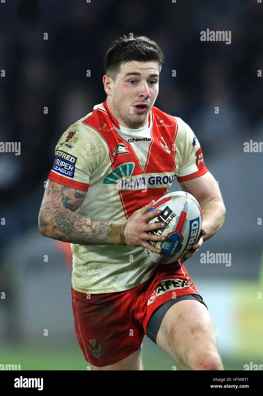 St Helens' Mark Percival Stock Photo - Alamy