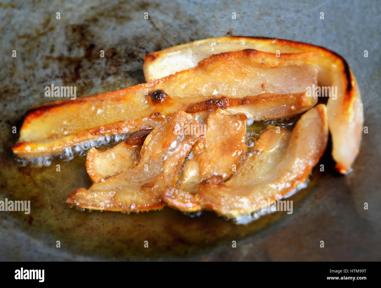 Hot fried pork skin in hi-res stock photography and images - Alamy