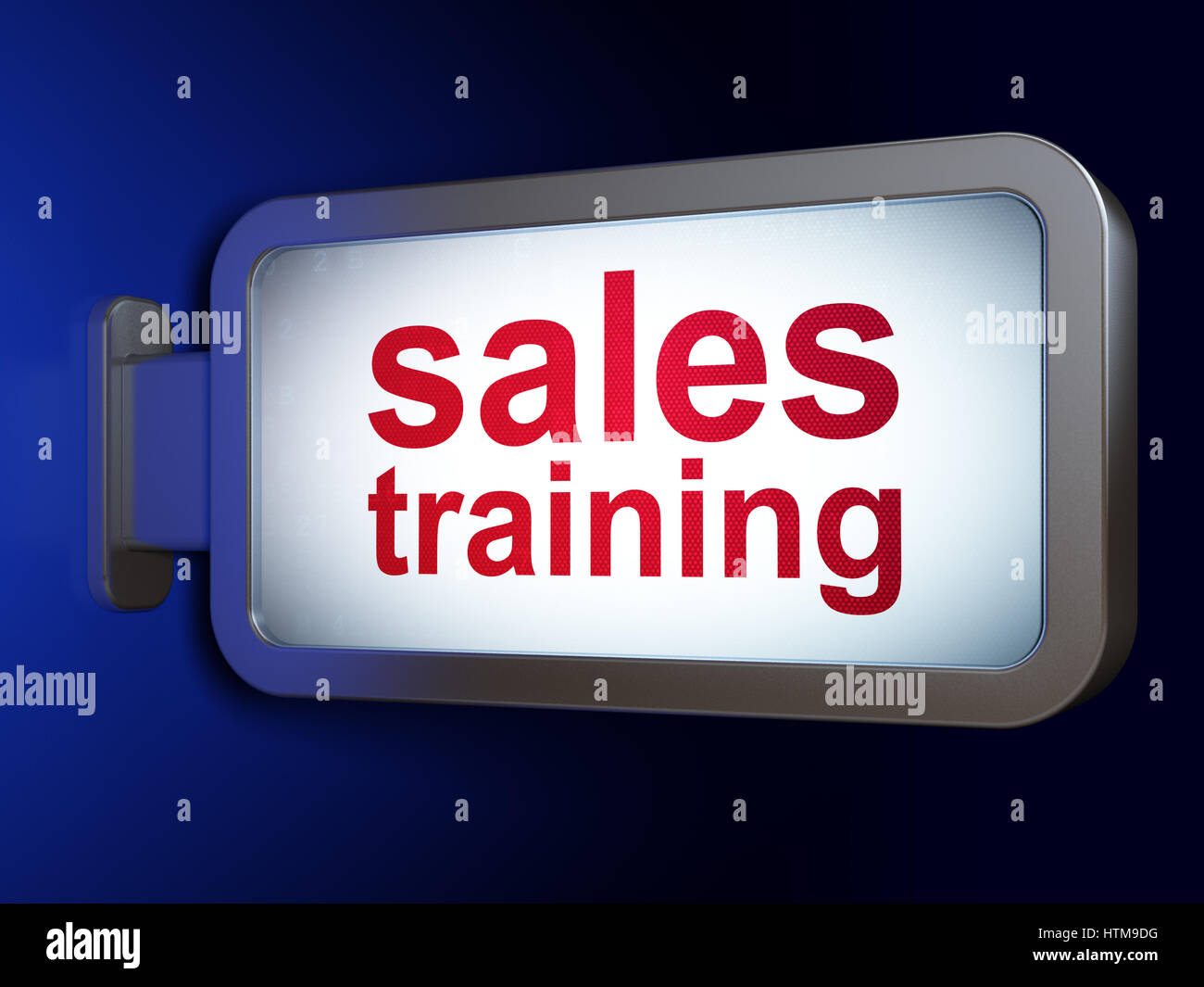 Advertising concept: Sales Training on billboard background Stock Photo ...