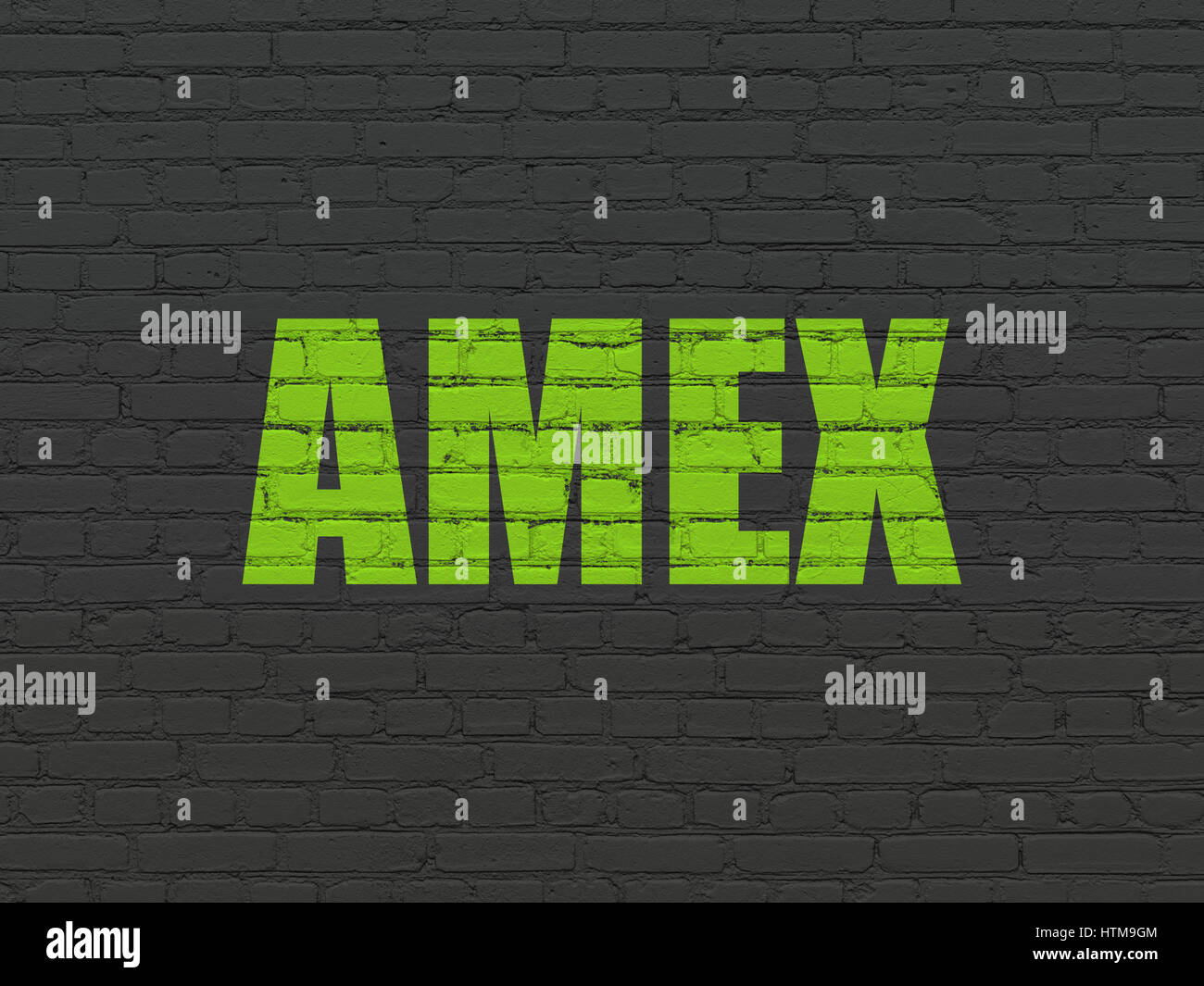 Stock market indexes concept: AMEX on wall background Stock Photo - Alamy