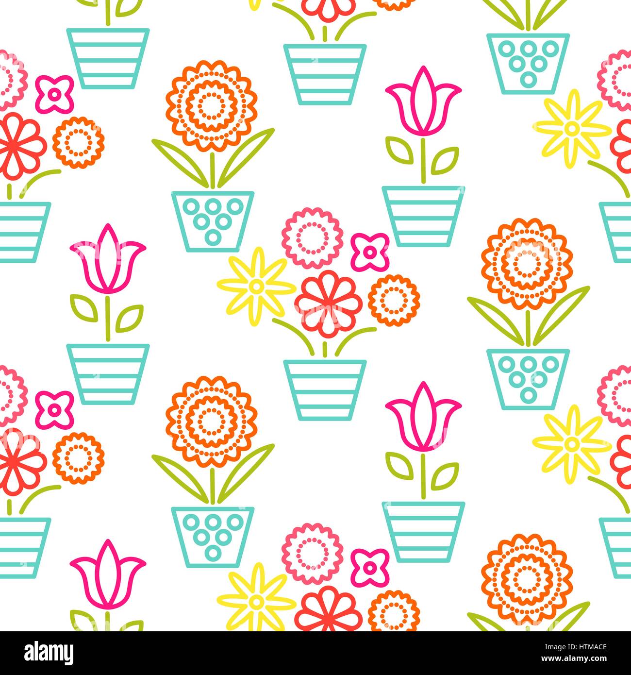 Pots line Stock Vector Images - Alamy