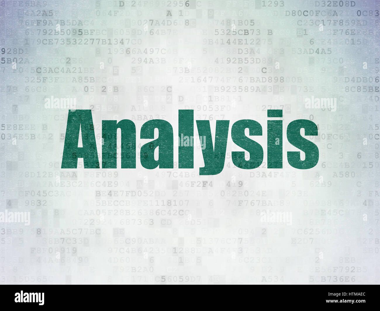 Marketing concept: Analysis on Digital Data Paper background Stock ...