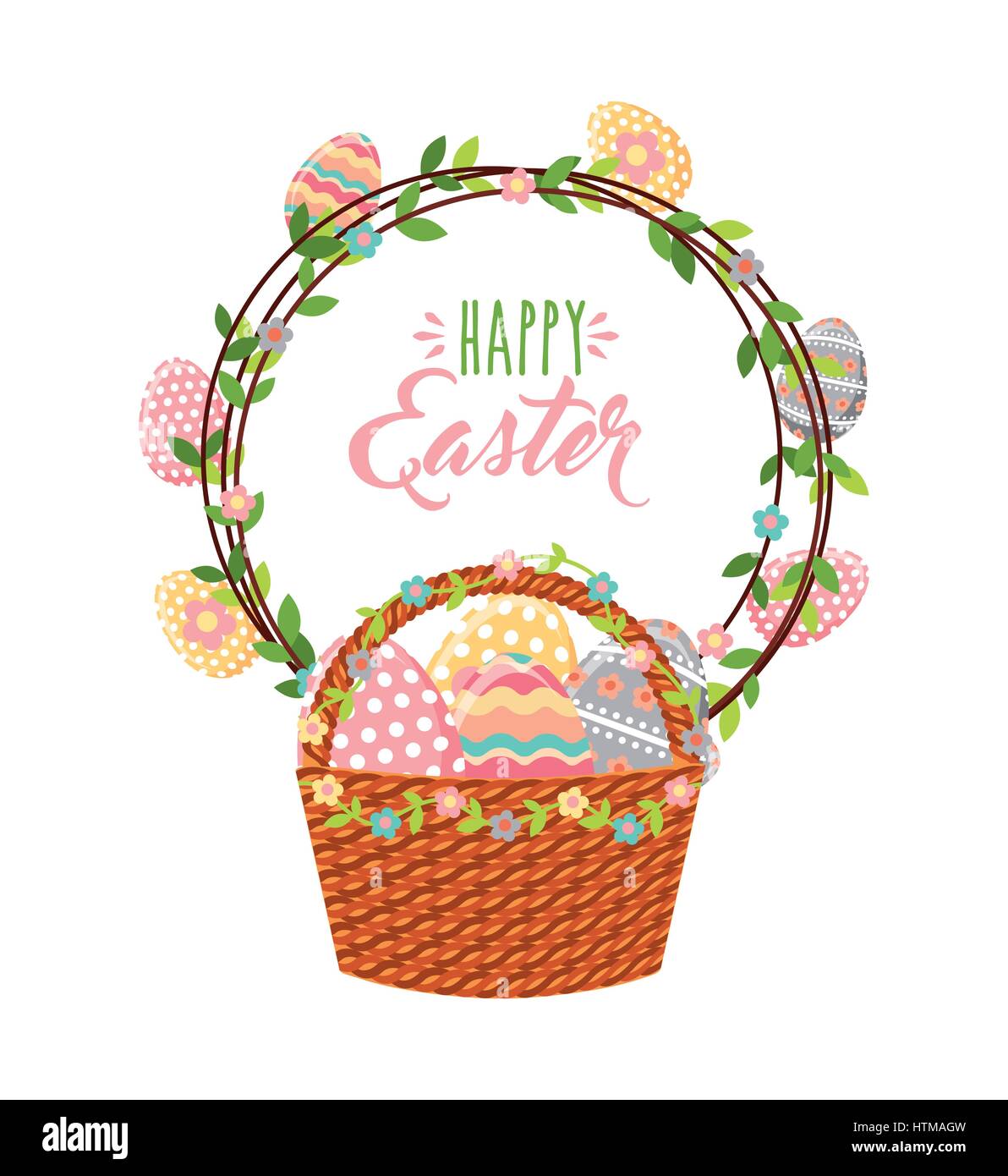 happy easter design Stock Vector Image & Art - Alamy