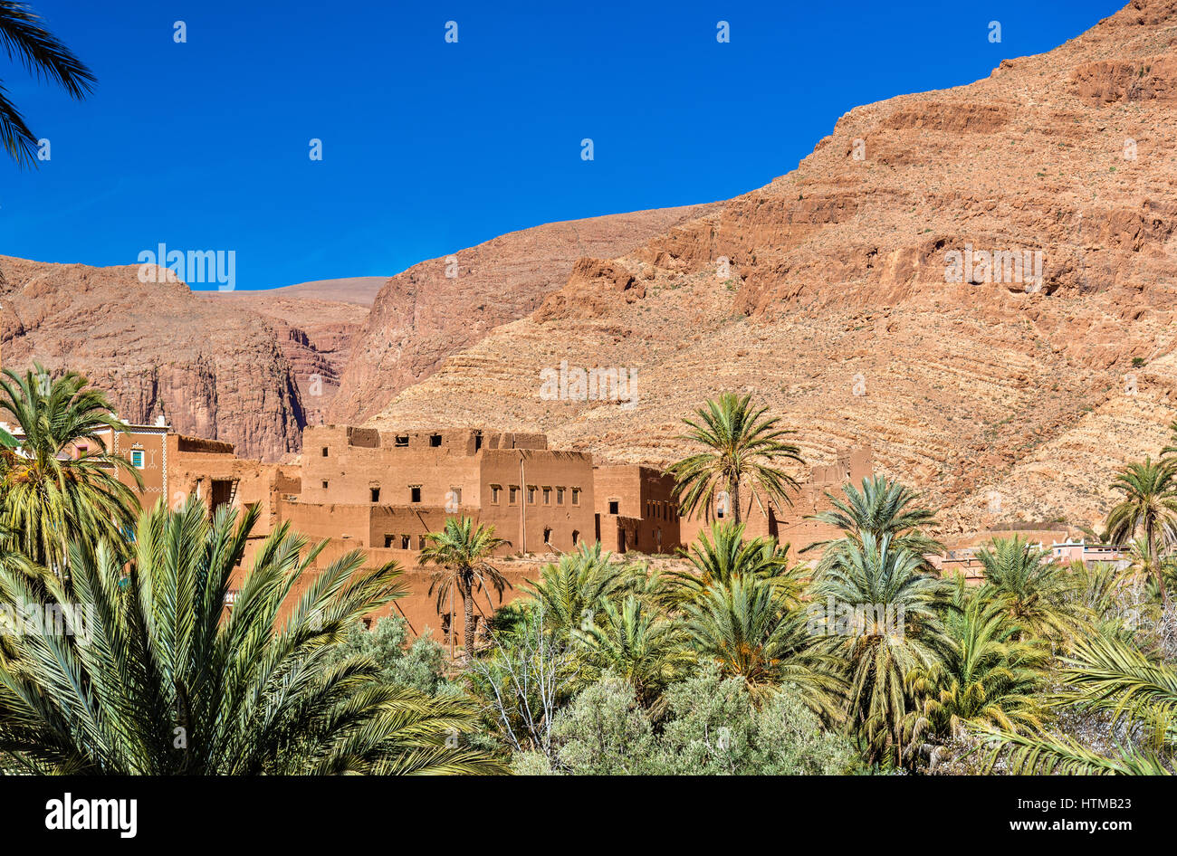 Morocco todra valley oasis hi-res stock photography and images - Alamy