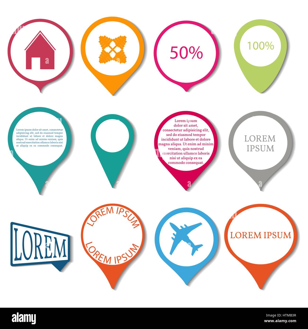 Set of various in the form and use of pointers for maps, vector ...