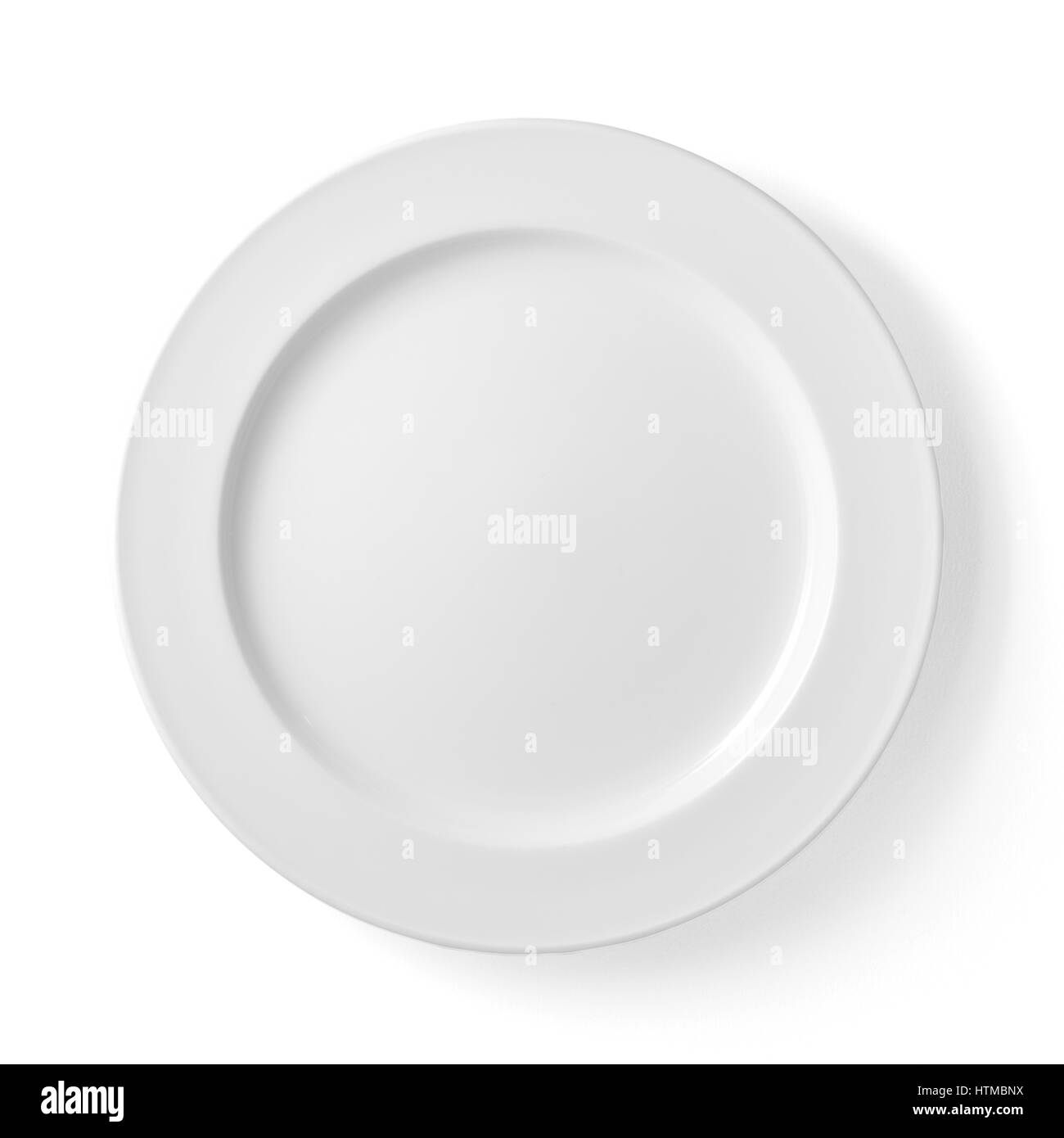 White plate Black and White Stock Photos & Images - Alamy