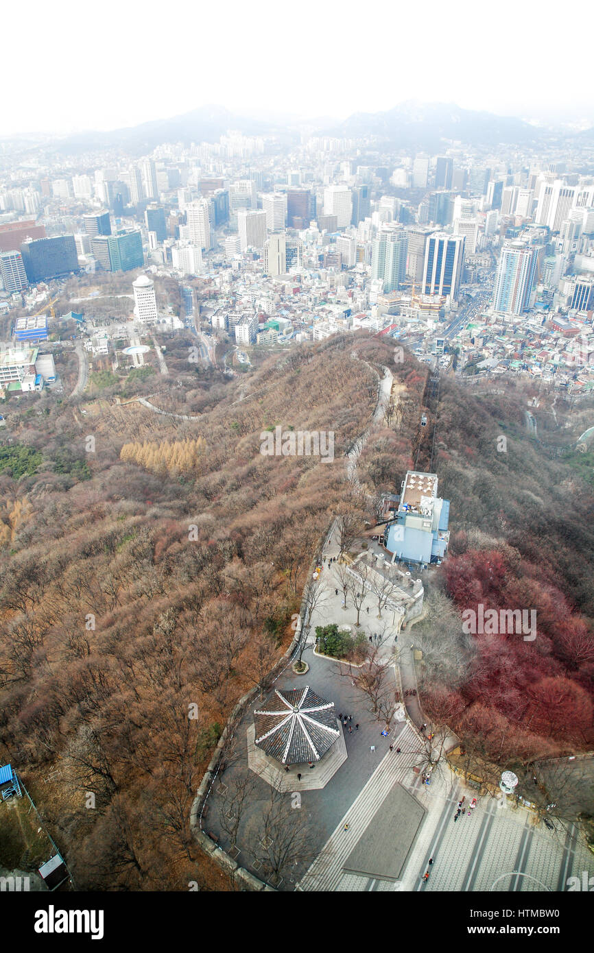 Seoul city skyline hi-res stock photography and images - Alamy