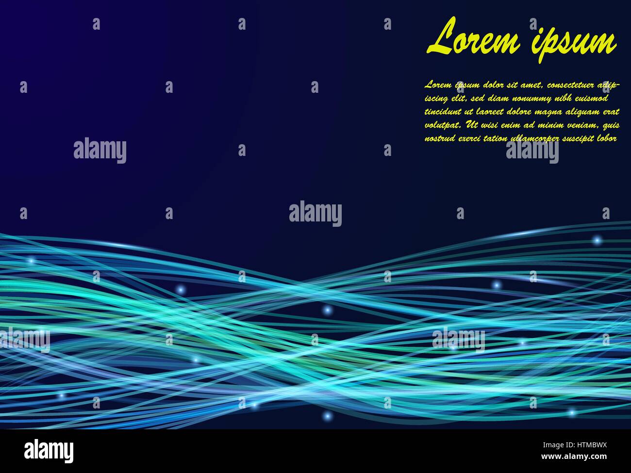 Light blue wave lines Stock Vector Images - Alamy