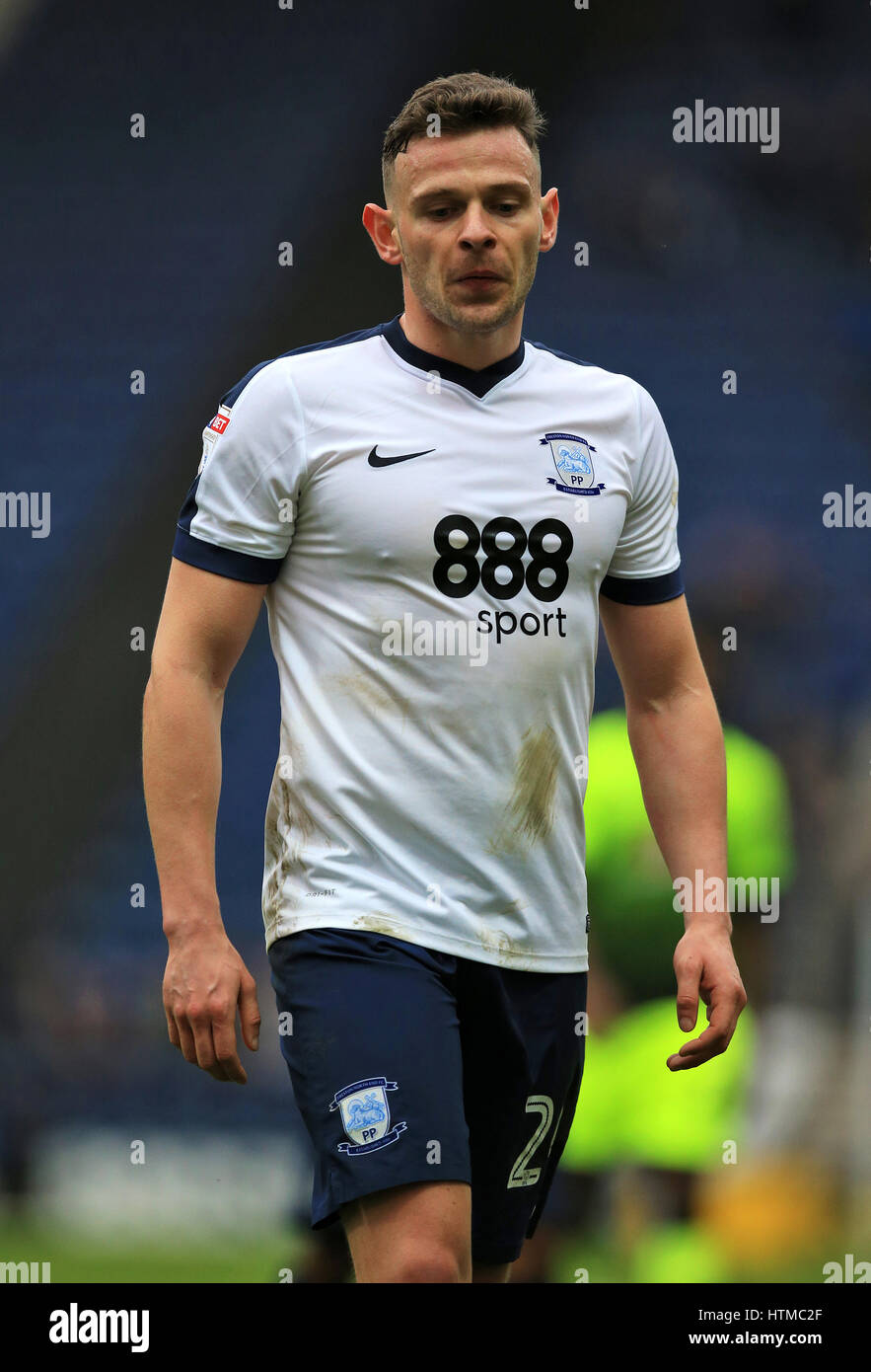 Preston North End's Andy Boyle Stock Photo - Alamy