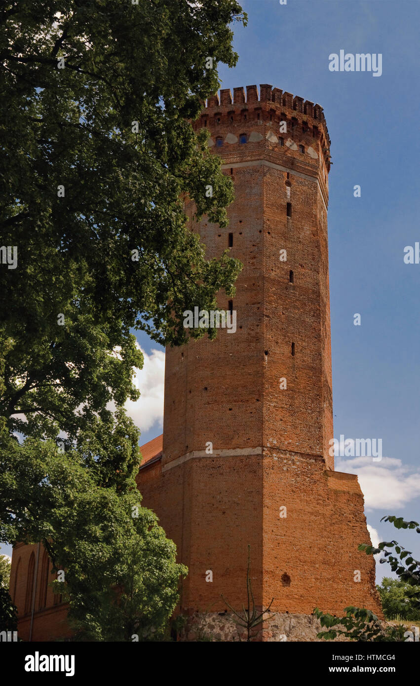 Brick building tower in hi-res stock photography and images - Alamy
