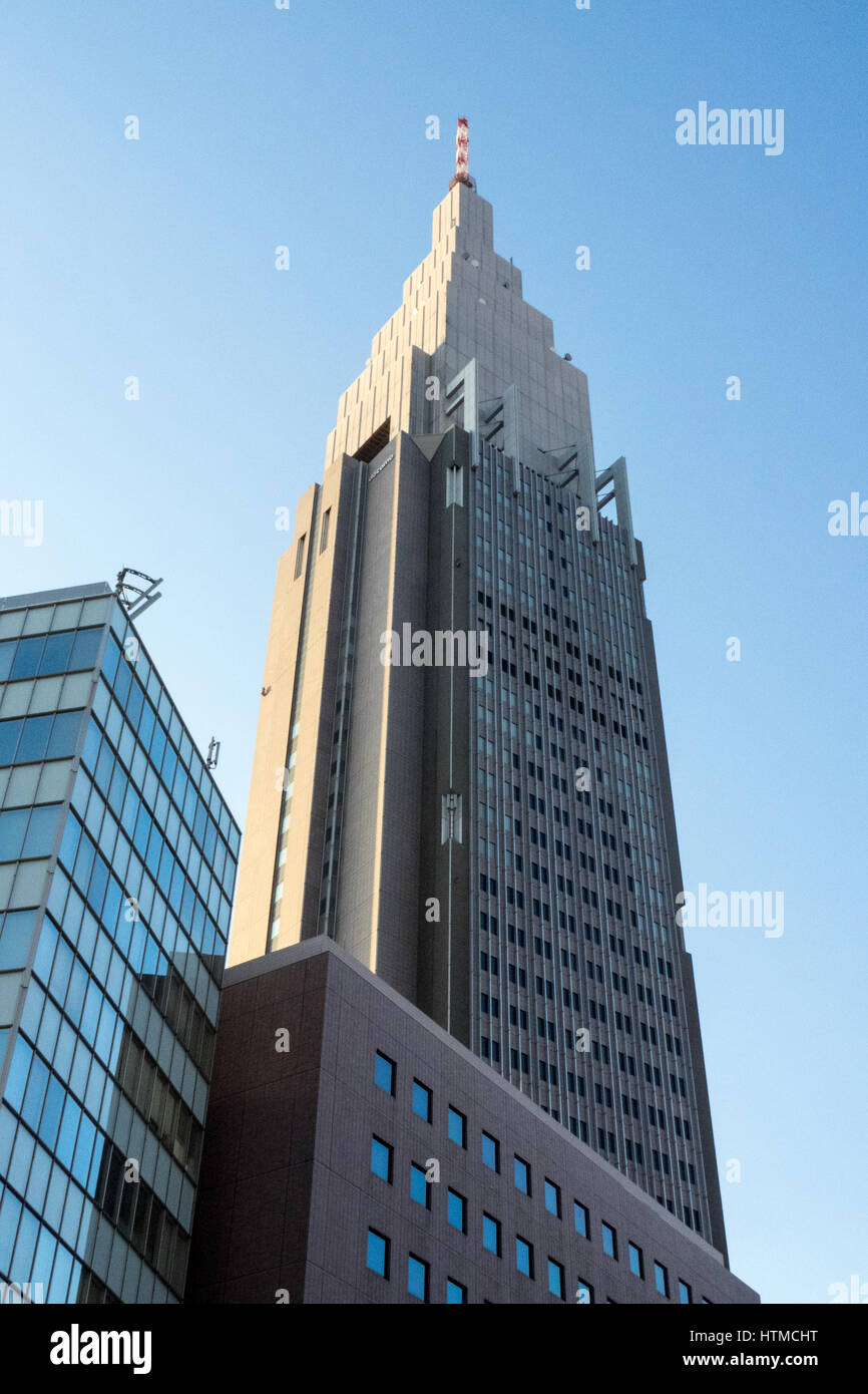 NTT Docomo Yoyogi Building in Shibuya Tokyo Japan Stock Photo - Alamy