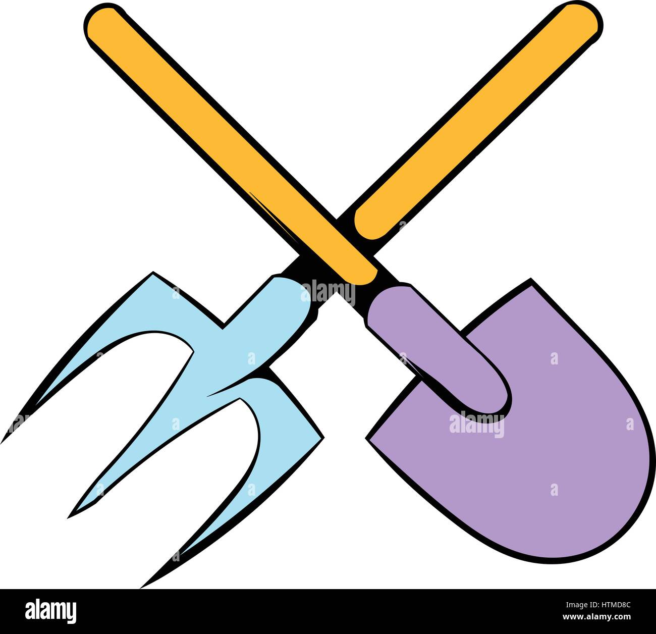 Cartoon Shovel High Resolution Stock Photography and Images - Alamy