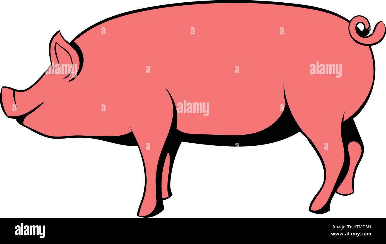 Pig icon cartoon Stock Vector Image & Art - Alamy