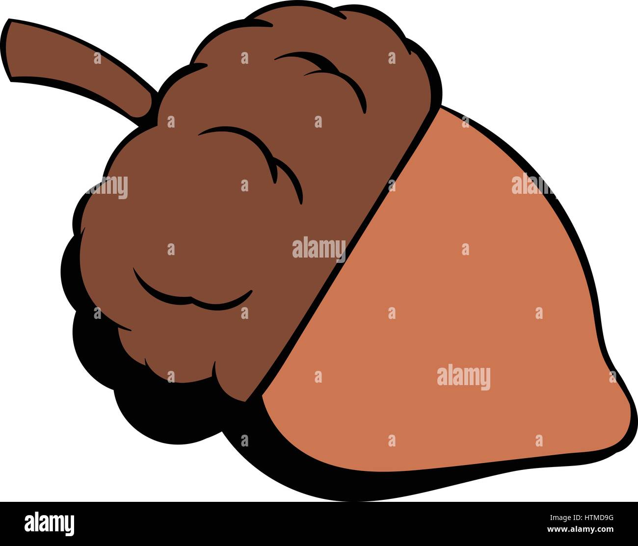 Acorn icon cartoon Stock Vector Image & Art - Alamy
