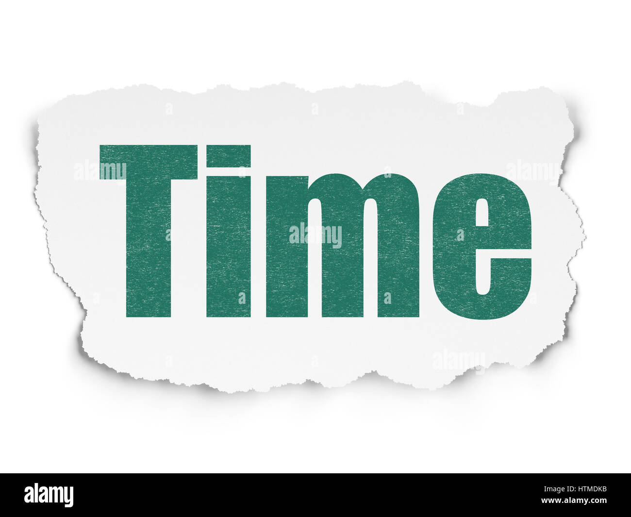 Time concept: Time on Torn Paper background Stock Photo - Alamy