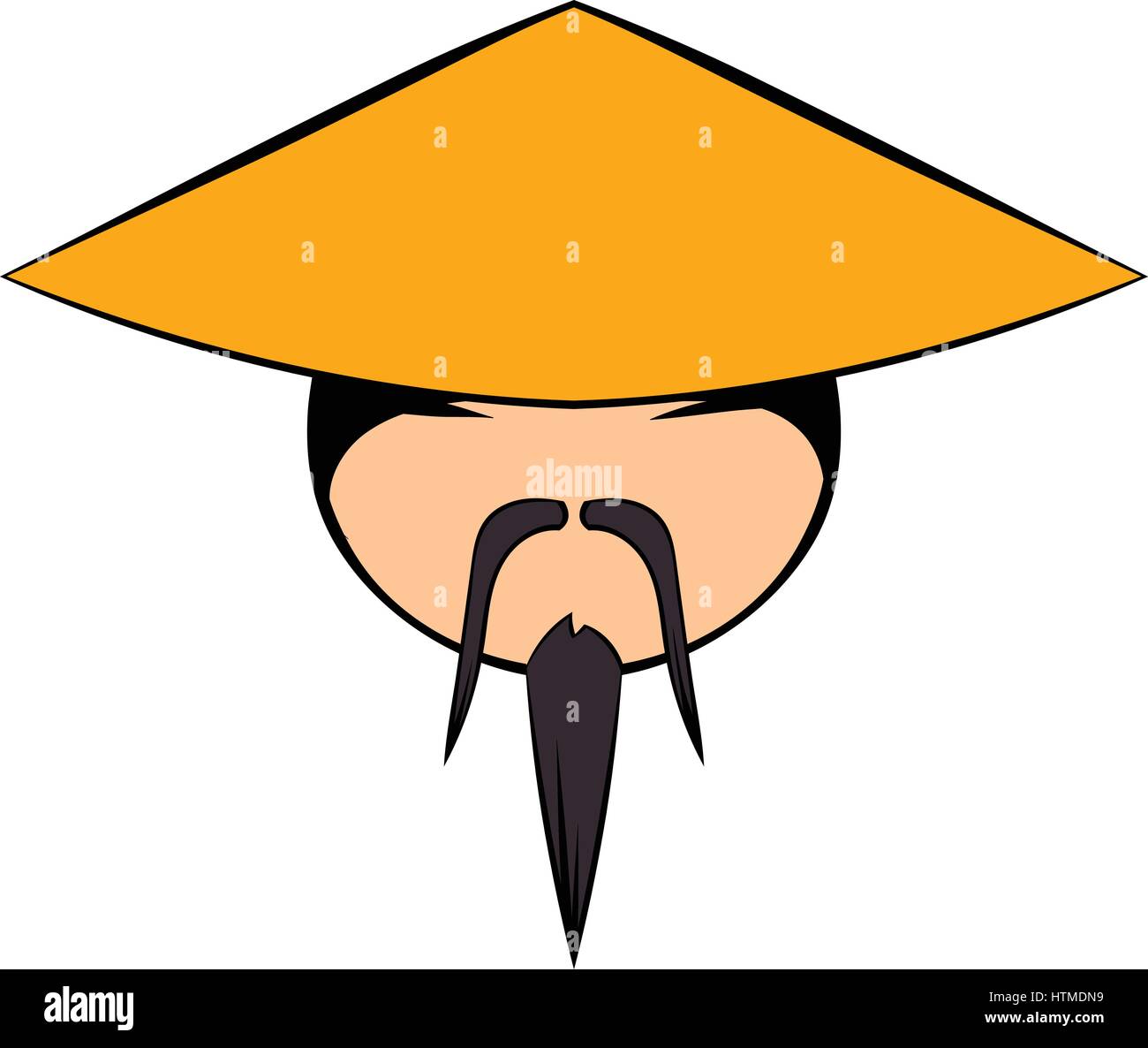 Chinese man icon cartoon Stock Vector Image & Art - Alamy