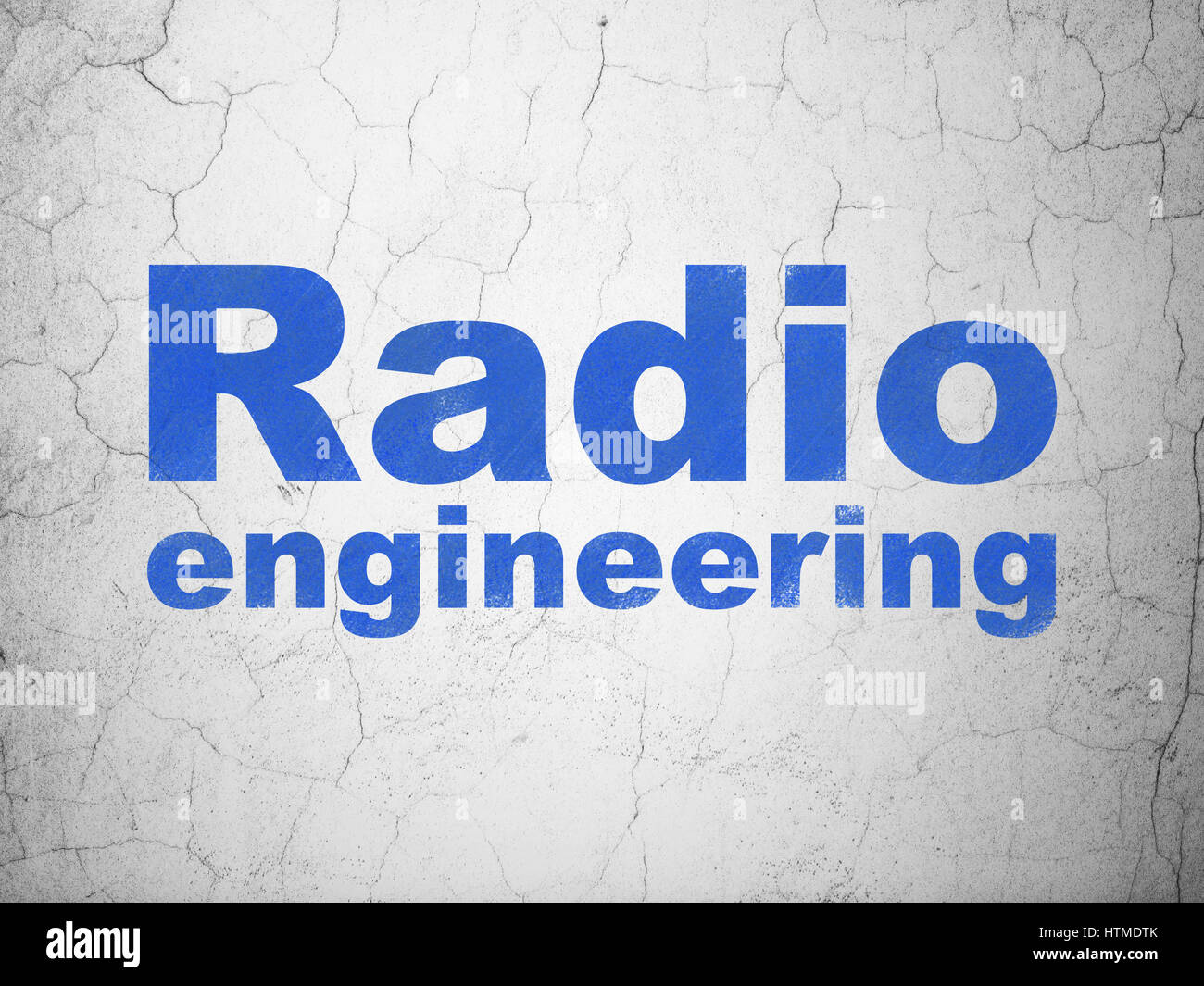 Science concept: Radio Engineering on wall background Stock Photo - Alamy
