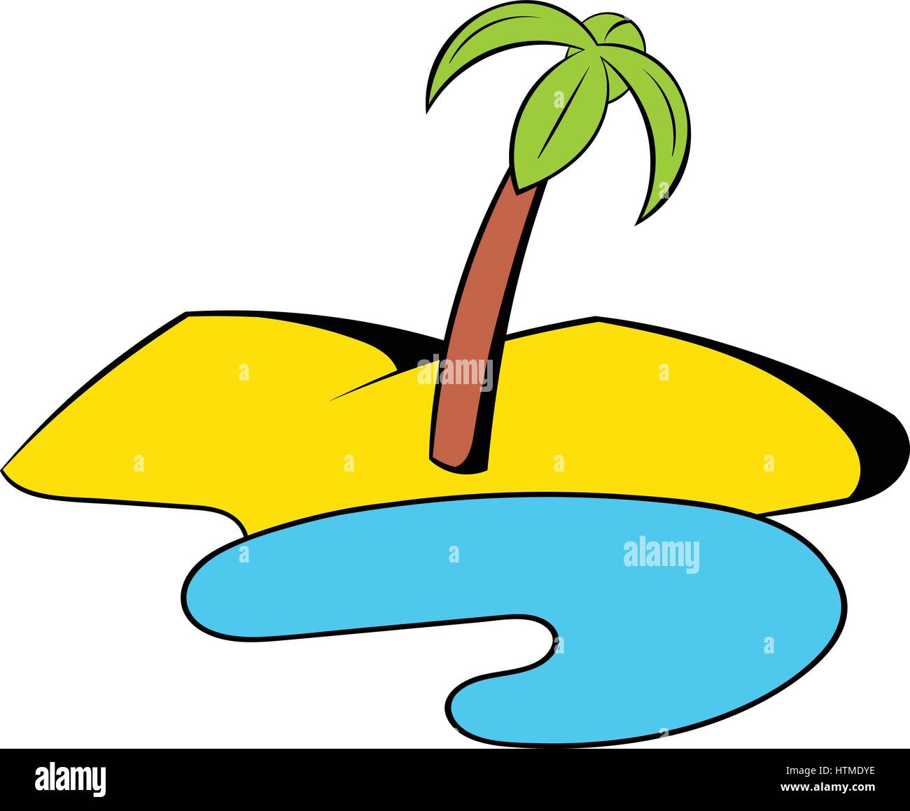 Oasis beauty Stock Vector Images - Alamy